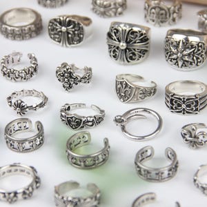 Chrome hearts ring etsy store