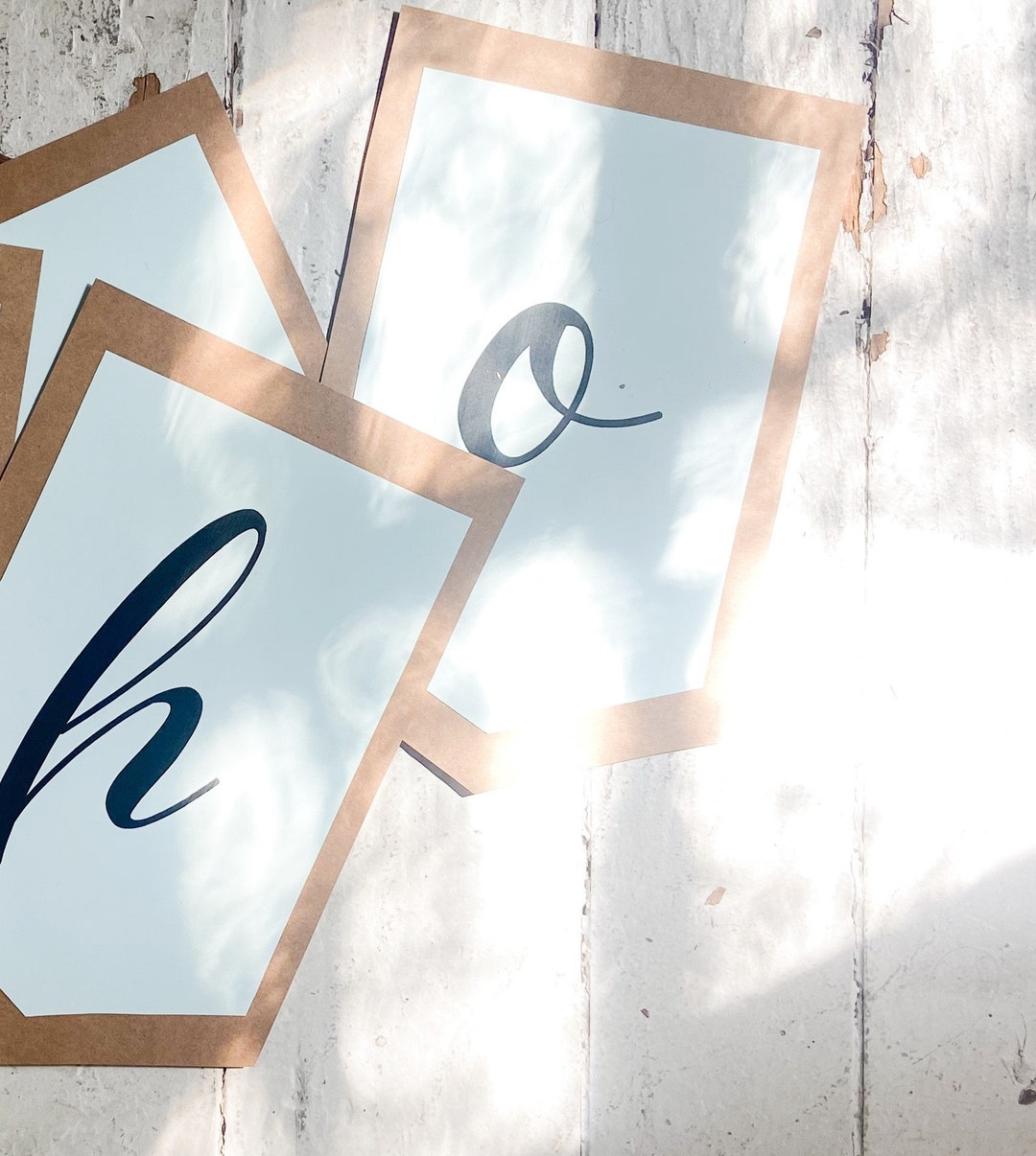 Simple Cursive Banner Printable - Etsy