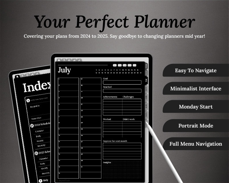 Opportunity Digital Planner for Smart Goal Using Present Focus ...