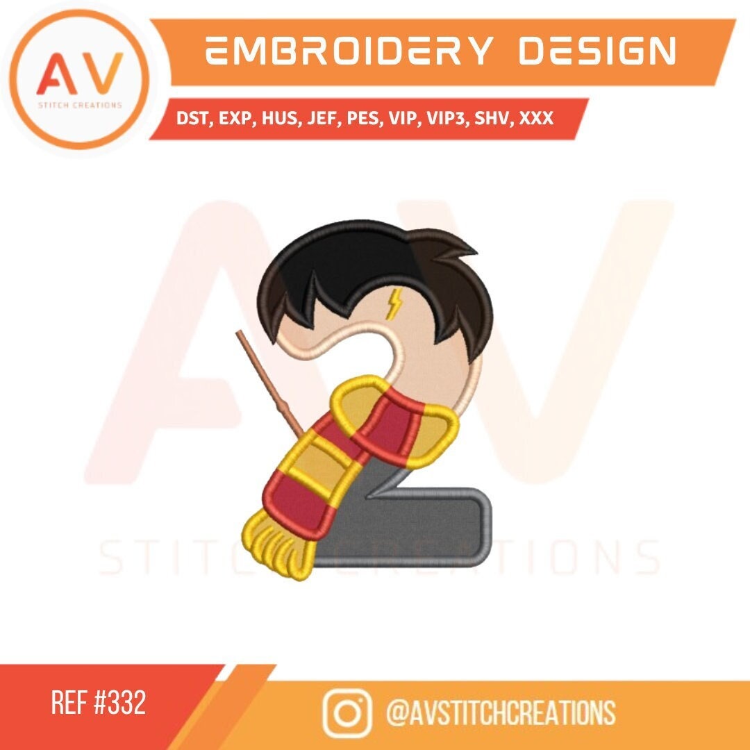 332 Wizard Boy No2. Wizard Embroidery Applique. Machine Embroidery ...