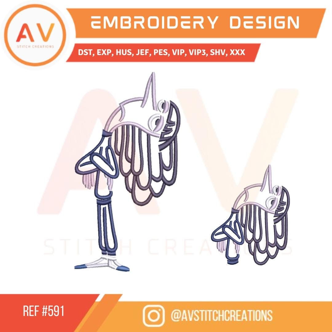 591 Ennui Inside Out. Outline Stitch Embroidery. Embroidery Design ...