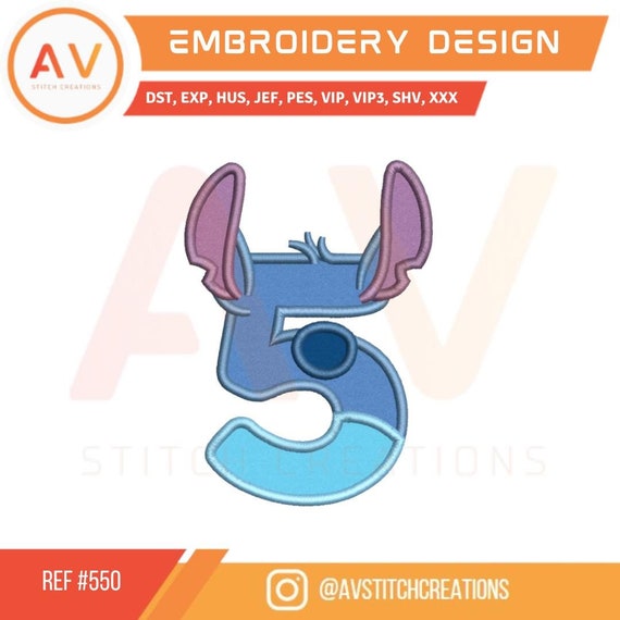Stitch Alien Number