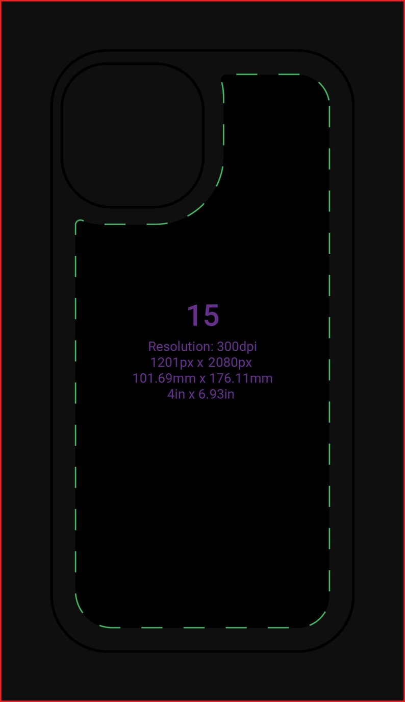 Customizable Phone Case Templates - Etsy