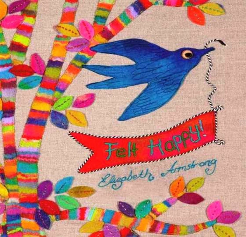 Felt Happy! by Elizabeth Armstrong - E- Book - Etsy
