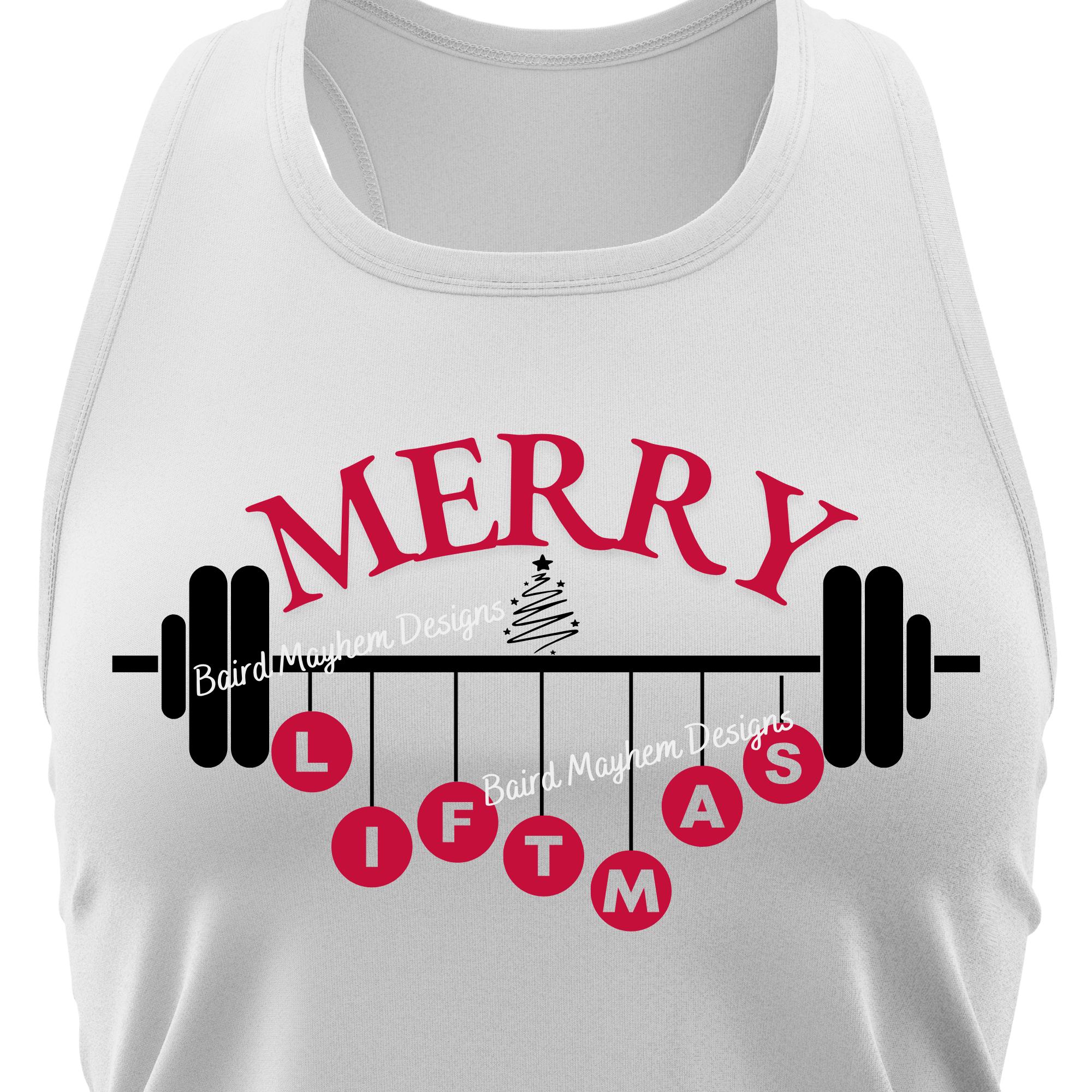 Merry Liftmas Svg, Digital Download, Gym Christmas Svg, Workout Svg ...