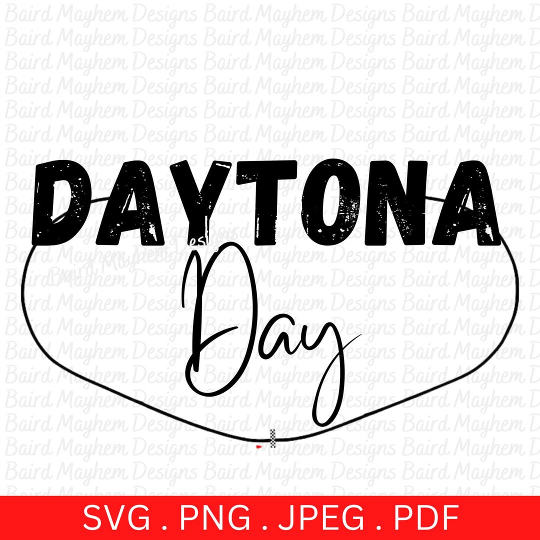 Daytona Day Svg Png, Racing Season Svg, Race Day Svg, Digital Download ...