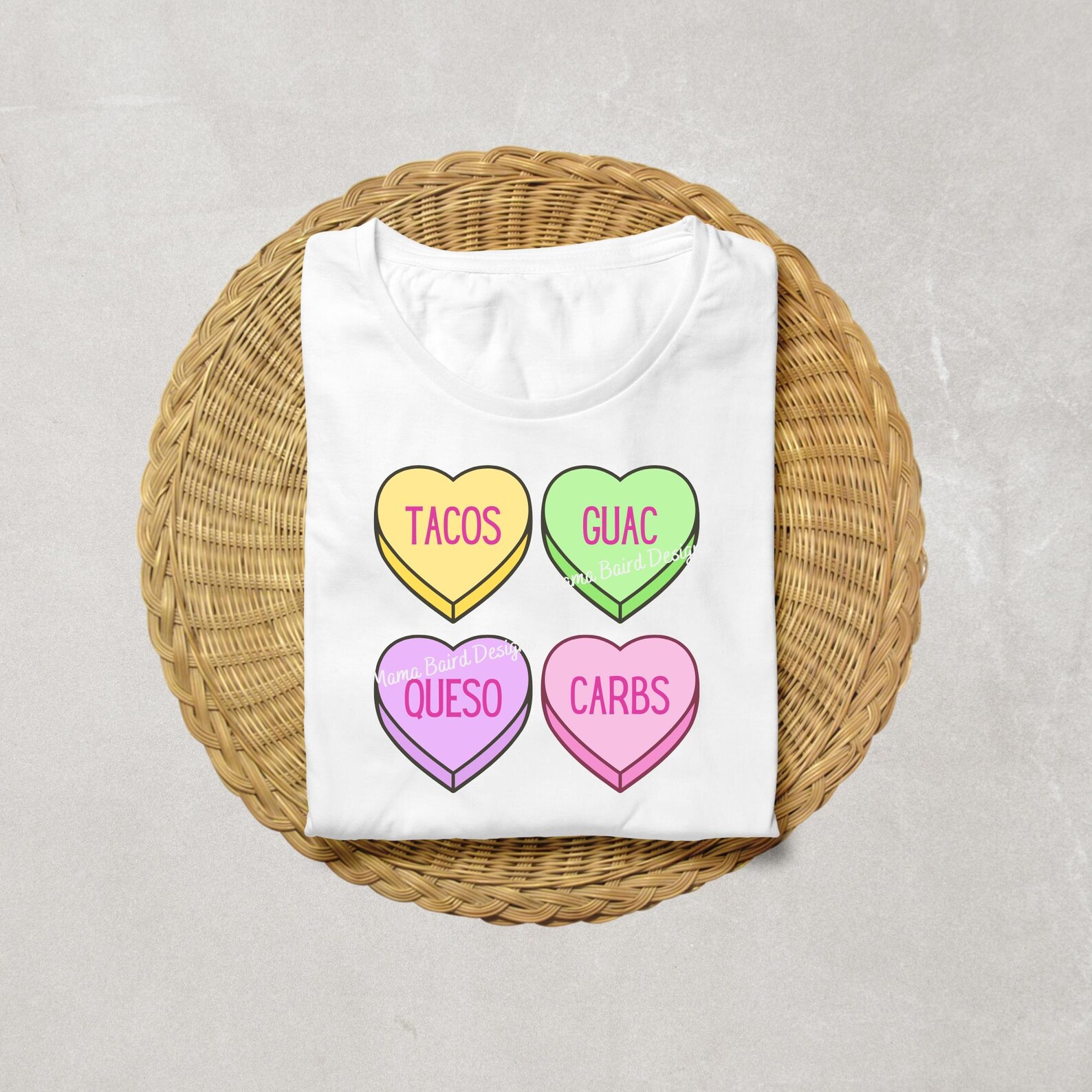 Candy Hearts Png, Taco Guac Queso Carbs Png, Valentines Day Png, Vday ...