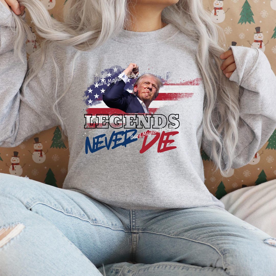 Legends Never Die Png Digital Download, Legend, Republican, Election ...