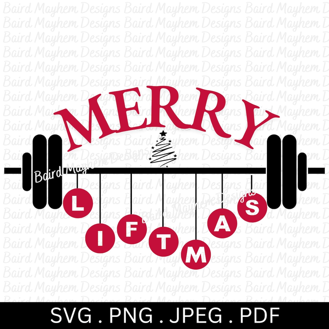 Merry Liftmas Svg, Digital Download, Gym Christmas Svg, Workout Svg ...
