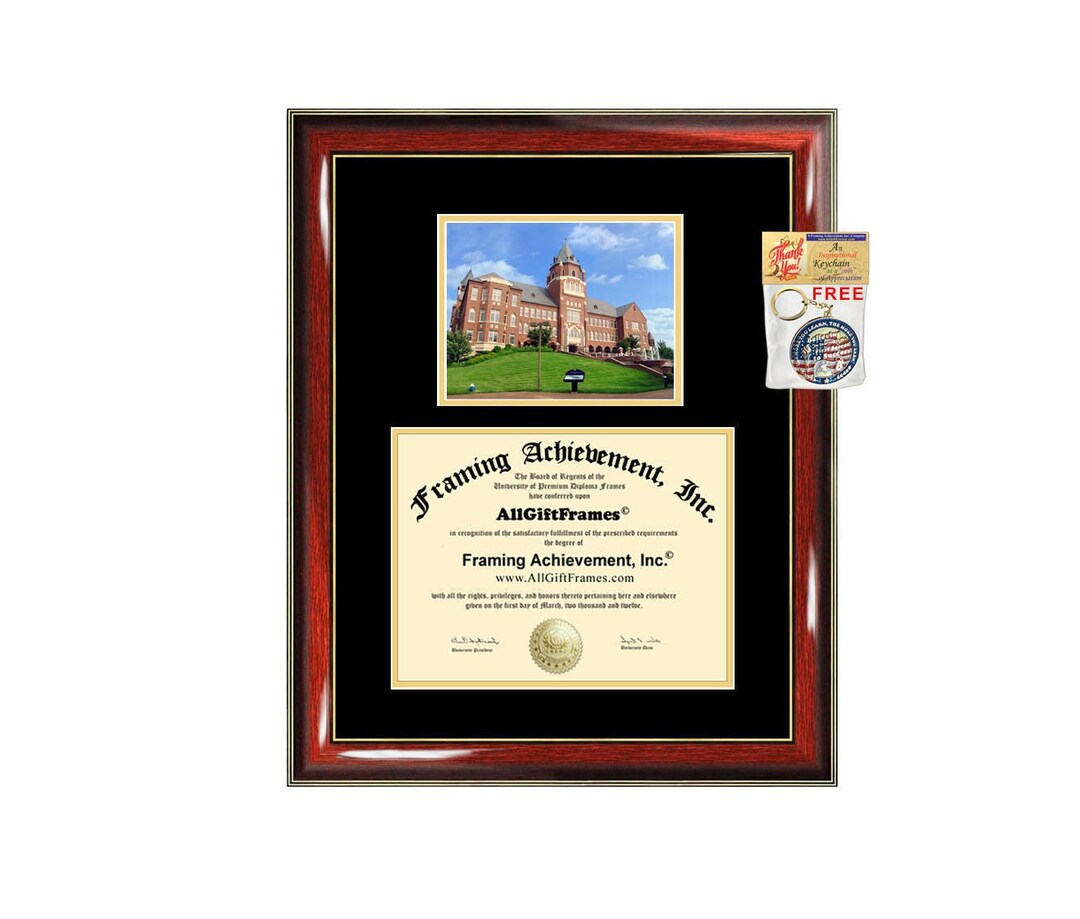 Saint Louis University Diploma Frame Campus SLU Certificate Degree ...