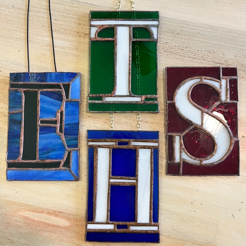 Stained Glass Letters - Etsy