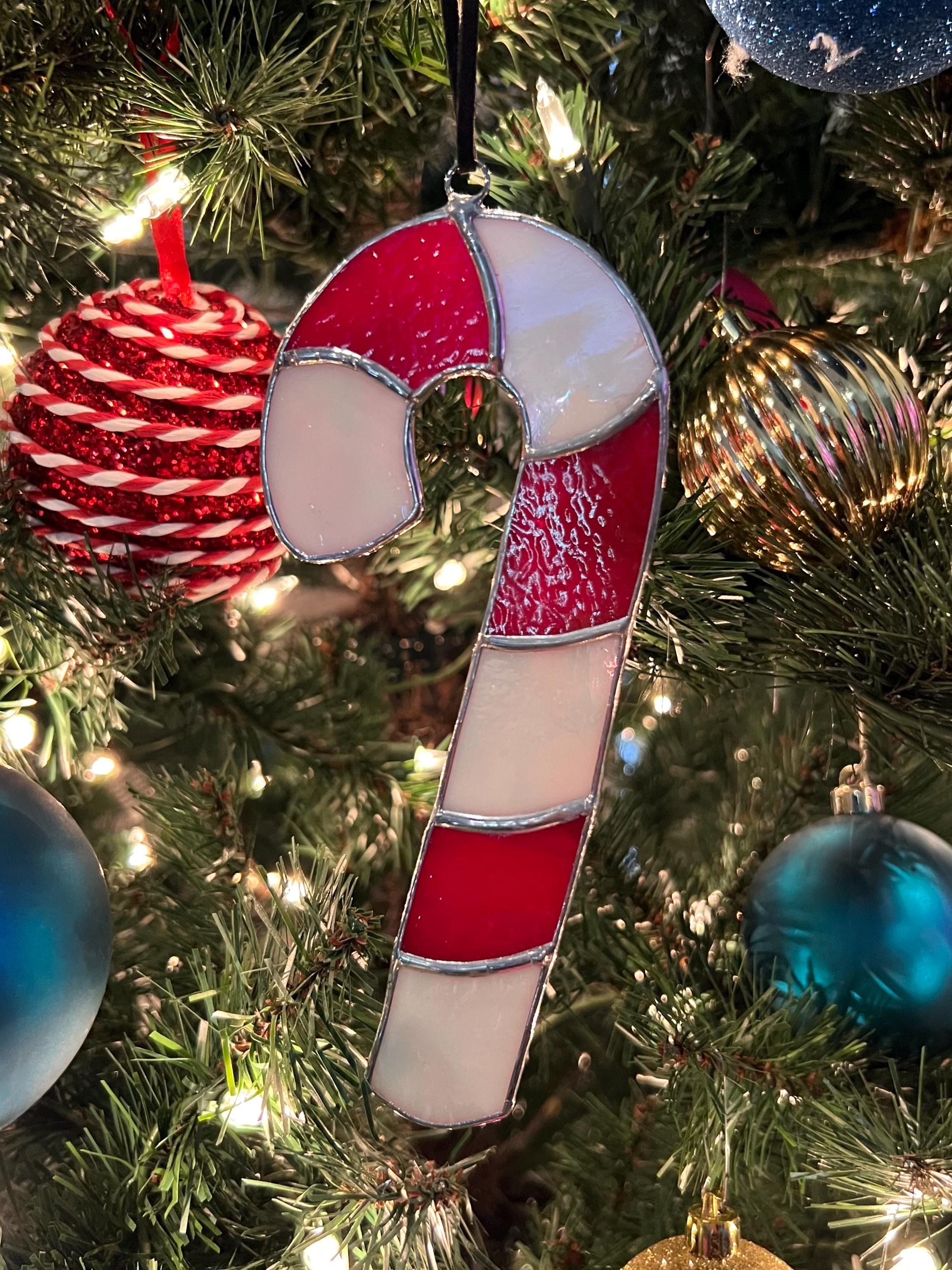 Stained Glass Candy Cane 7” - Etsy