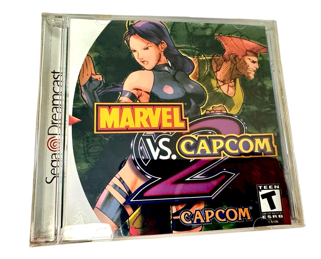 Marvel Vs Capcom 2 Dreamcast FS - Etsy