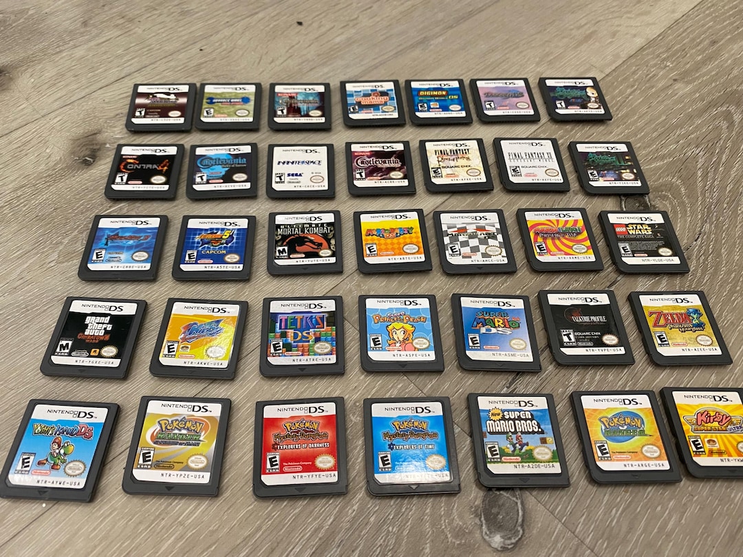 Nintendo DS Games Choose Your DS Games - Etsy Canada