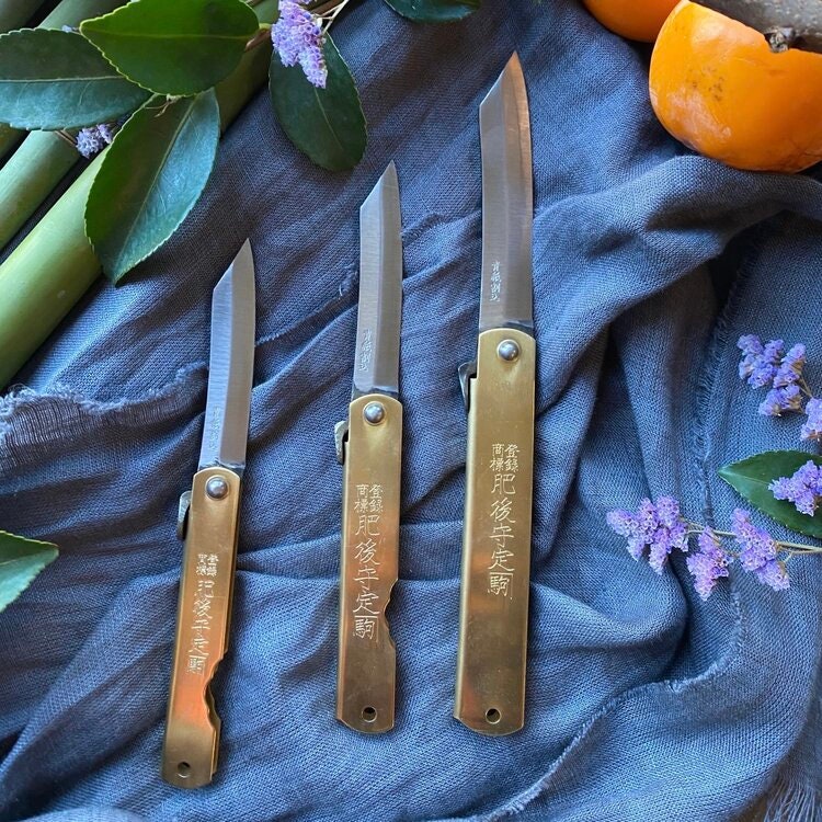 Japanese Handcrafted Folding Pocket Knife higonokami - Etsy