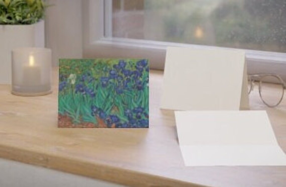 Vincent Van Gogh - Blank Greeting Cards (1, 10, 30, and 50pcs ...