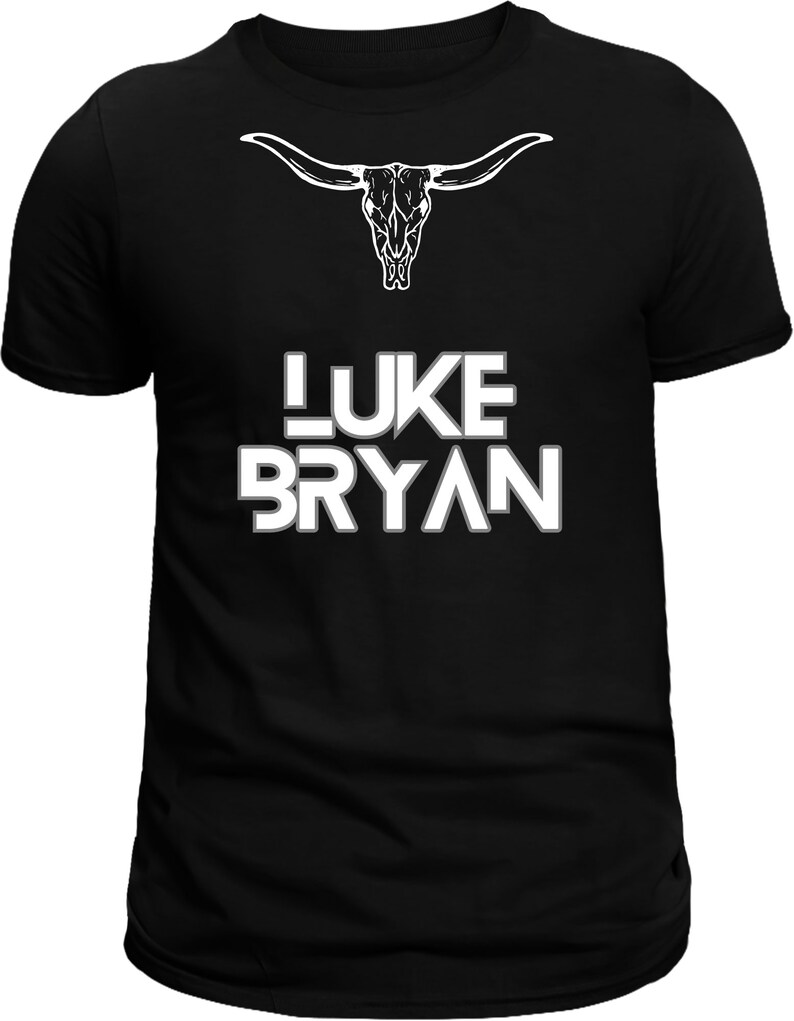 Luke Bryan PNG Files | Country Music Flag Design DTF Printable Digital ...