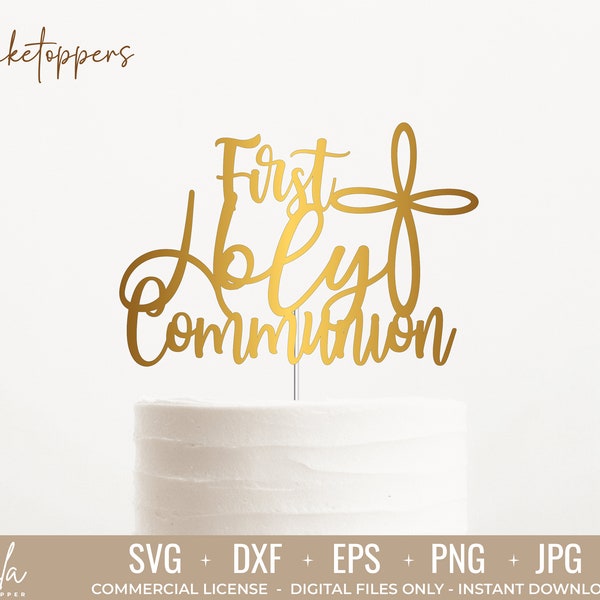 First Communion Cricut Svg - Etsy