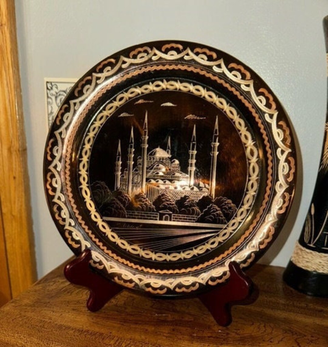 Turkish Copper Plate - Etsy