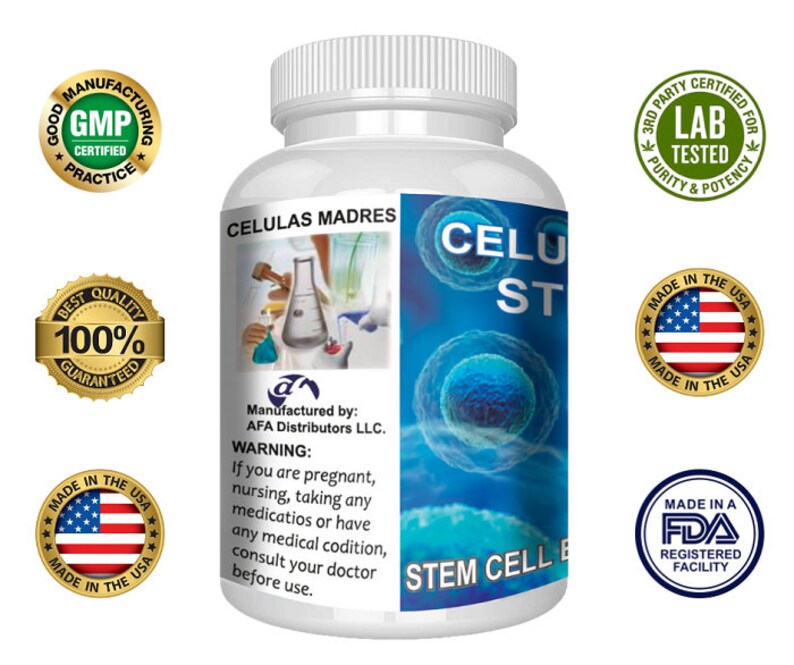 2x1 Stem Cell Plus Celulas Madres Steam Enhancer 100% Immune Support - Etsy