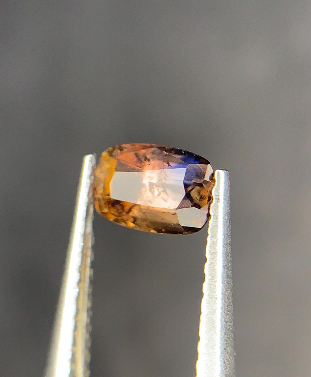 Rare Blue Phantom Axinite Cushion Cut From Pakistan Loose Gemstone ...