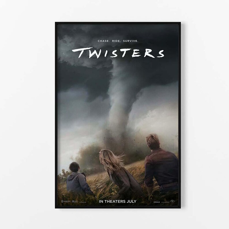 Twisters 2024 Movie Posters Poster Prints Wall Art A4 A3 A2 A1 - Etsy