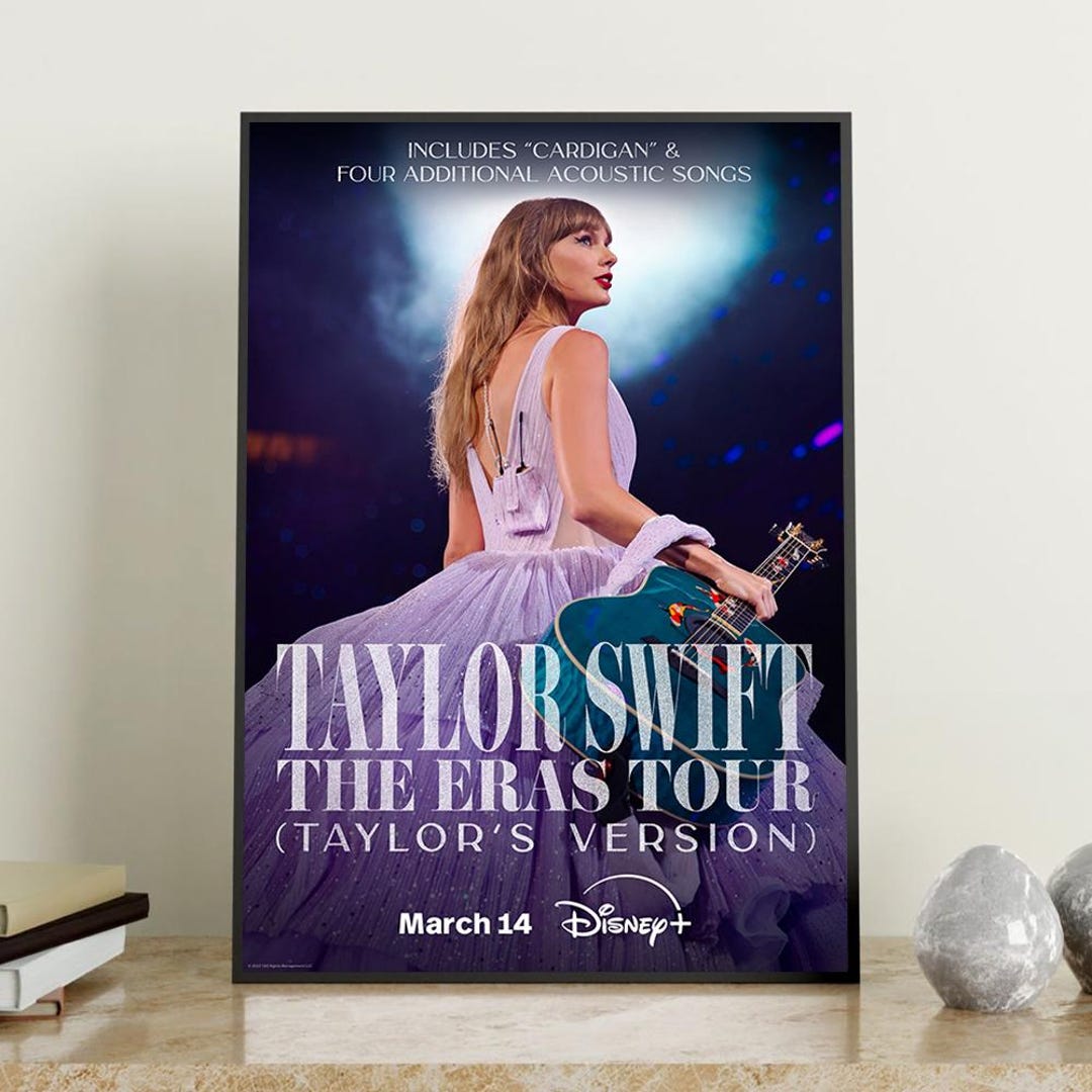 Taylor Swift the Eras Tour Taylors Version Posters Poster Prints Wall ...
