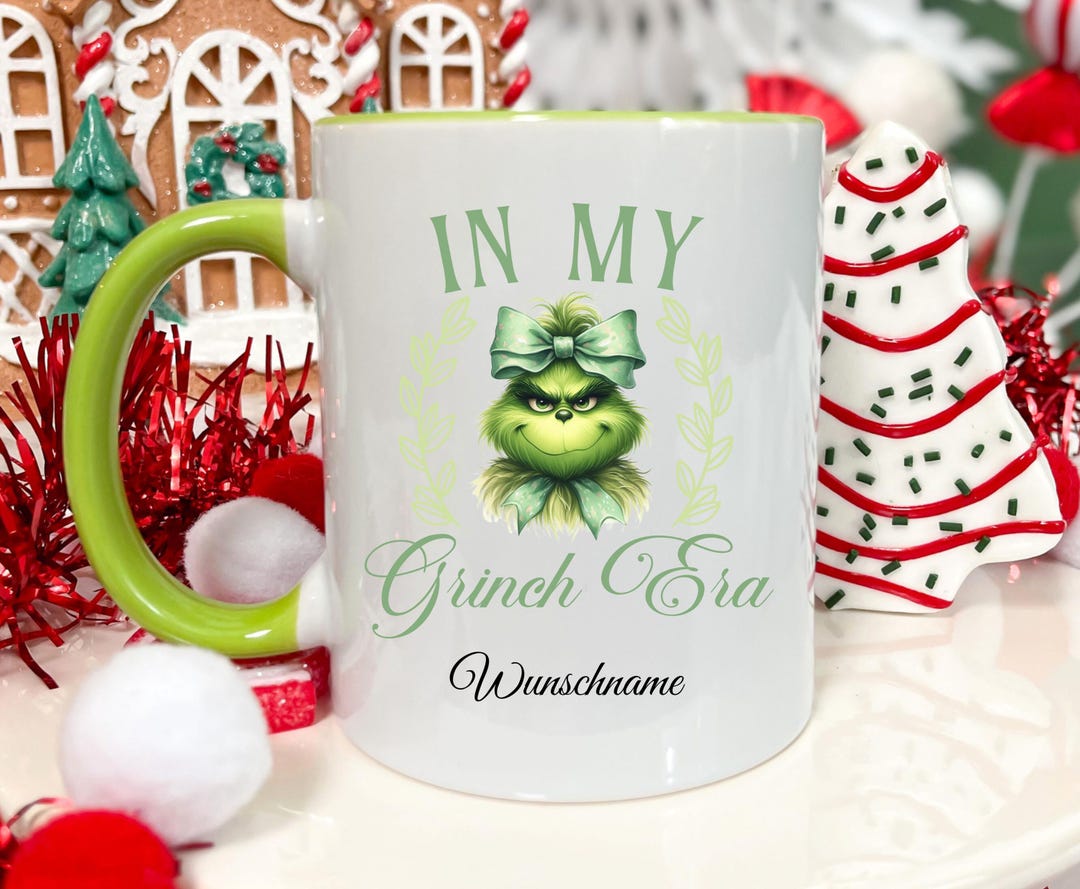 Grinch Era Christmas Mug Teacup Grinch-mama Coffee Mug Christmas Gift ...