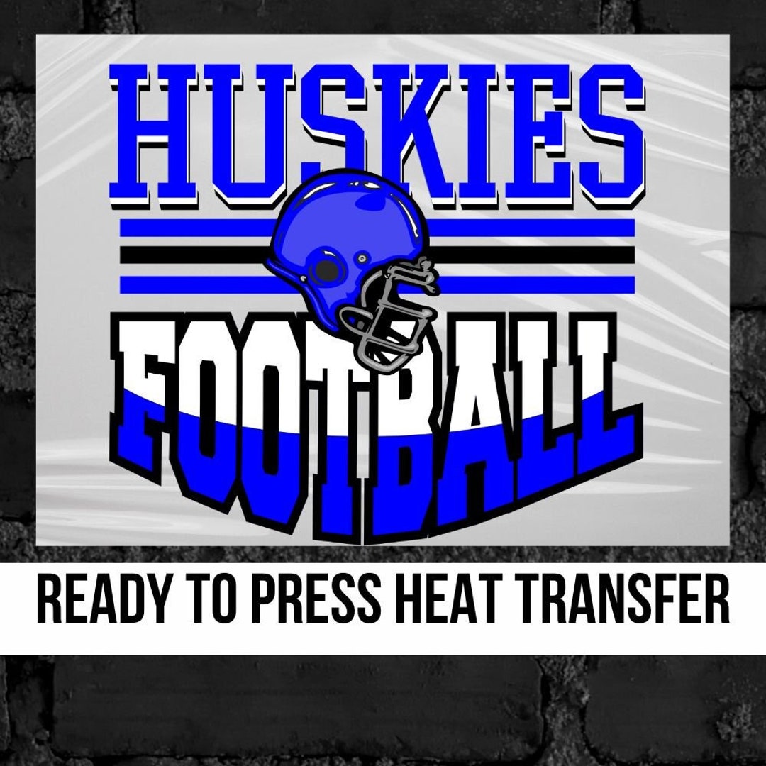 Huskies Dtf Transfer Ready to Press, Paw Print Image Transfer Custom ...