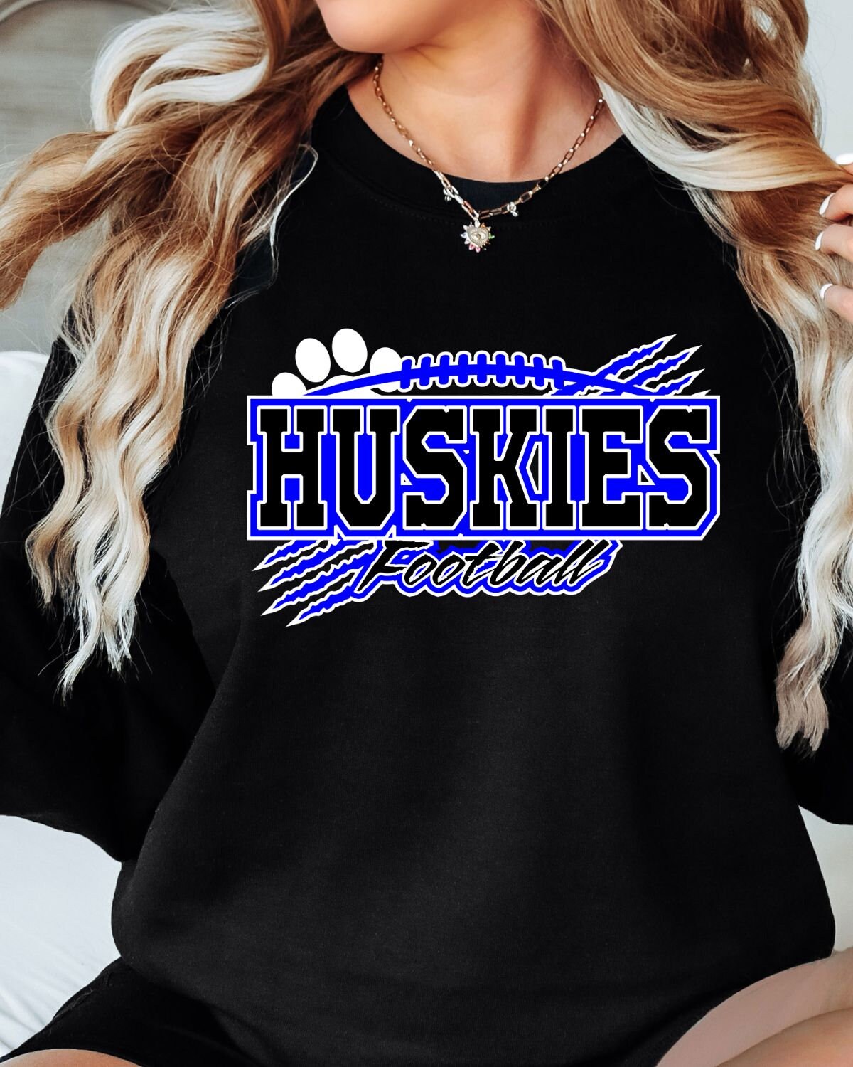 Huskies Dtf Transfer Ready to Press, Paw Print Image Transfer Custom Screen Print Transfer, Dtf ...