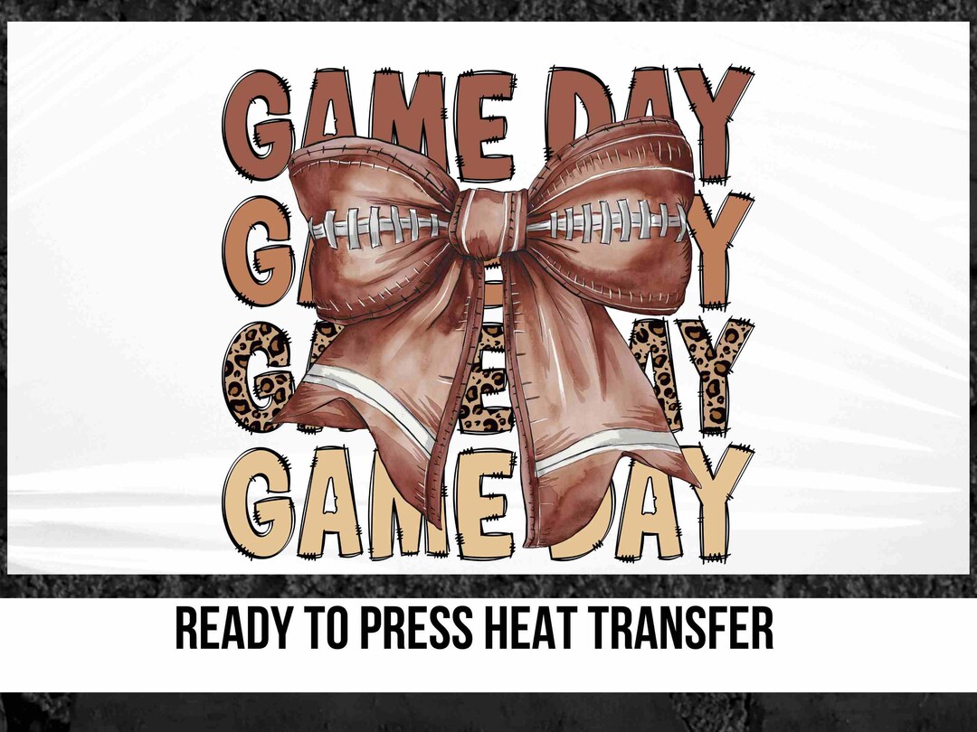 Football Dtf Transfer Ready to Press, Football Image Transfer, Custom ...