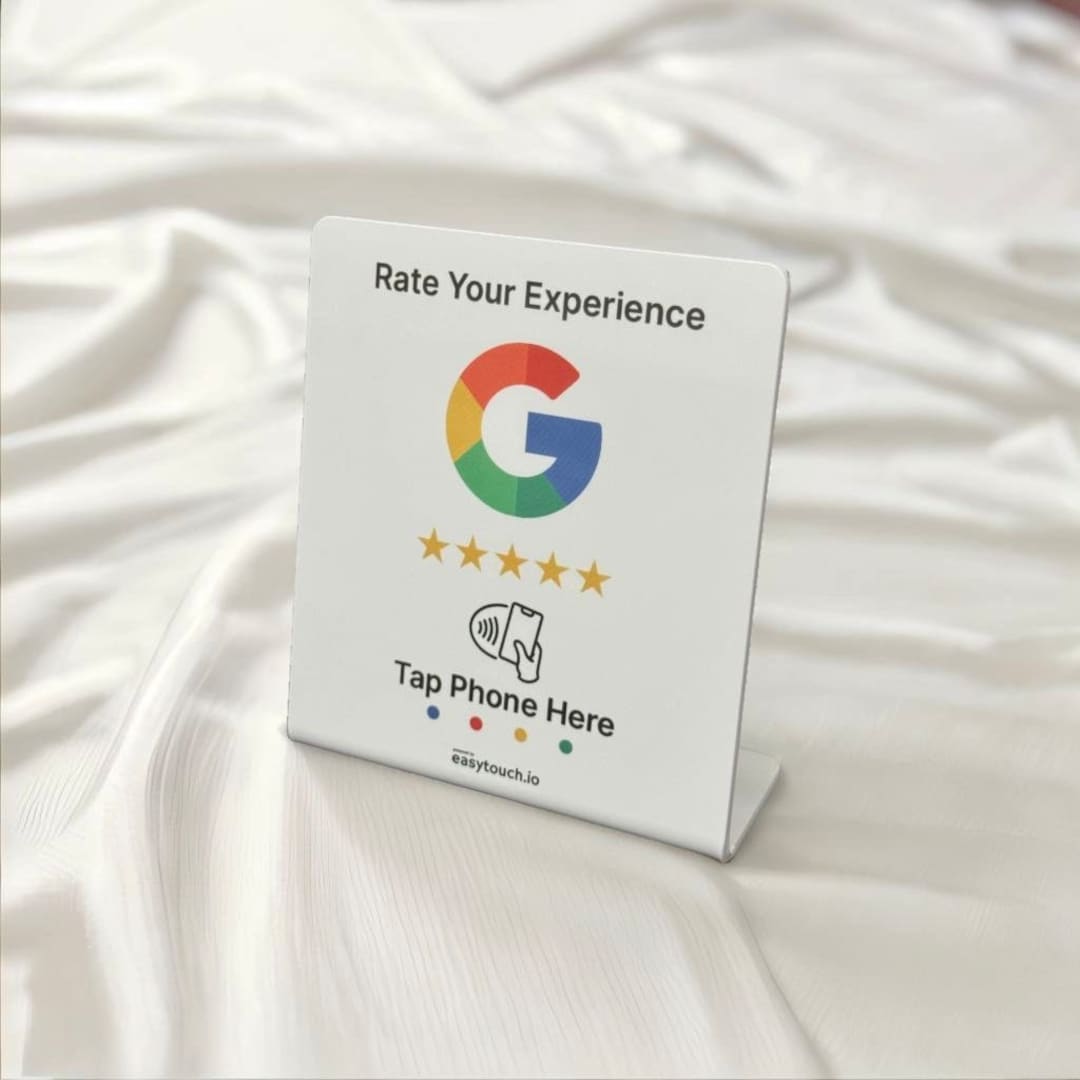 NFC Tap Google Review Stand - Instant 5-star Feedback - Etsy