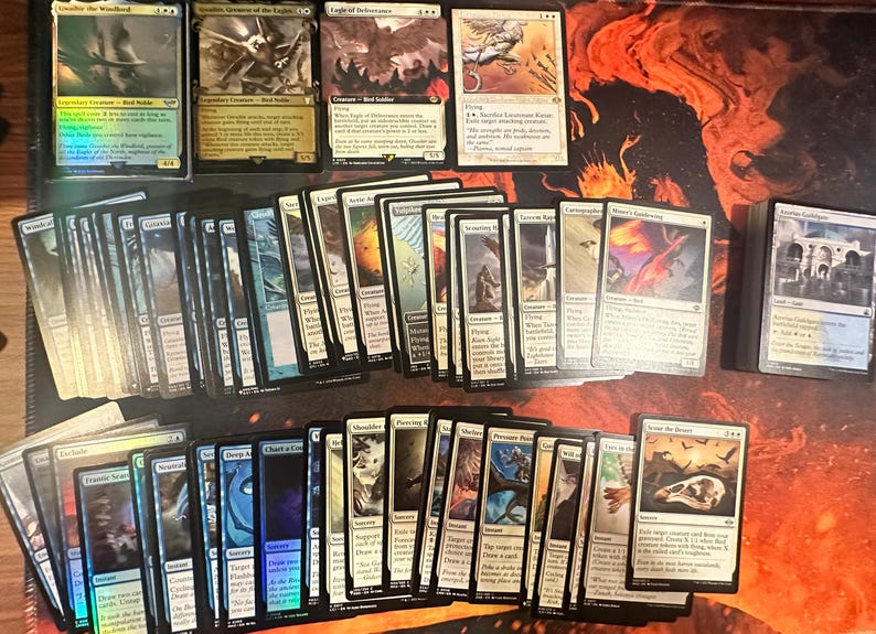 Budget EDH Azorius Bird Tribal , Commander Deck, Budget Commander Deck, Magic the Gathering ...