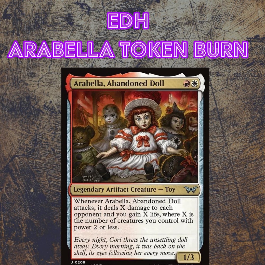 EDH Arabella Token Burn, Commander Deck, MTG, Deck, Magic the Gathering ...