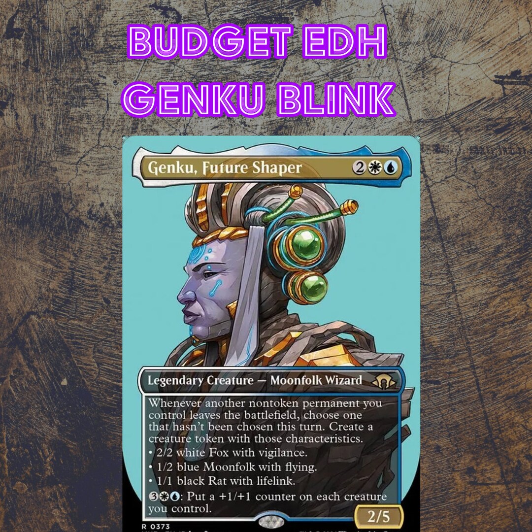 Budget EDH Genku Blink , Commander Deck, Budget Commander Deck, Magic the Gathering, Azorius ...