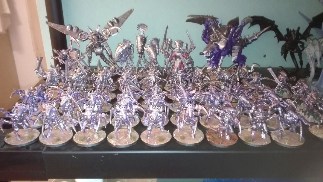 Warhammer 40k Custom Tyranids Cyborg Robotic 3D Printed Army 4000 ...