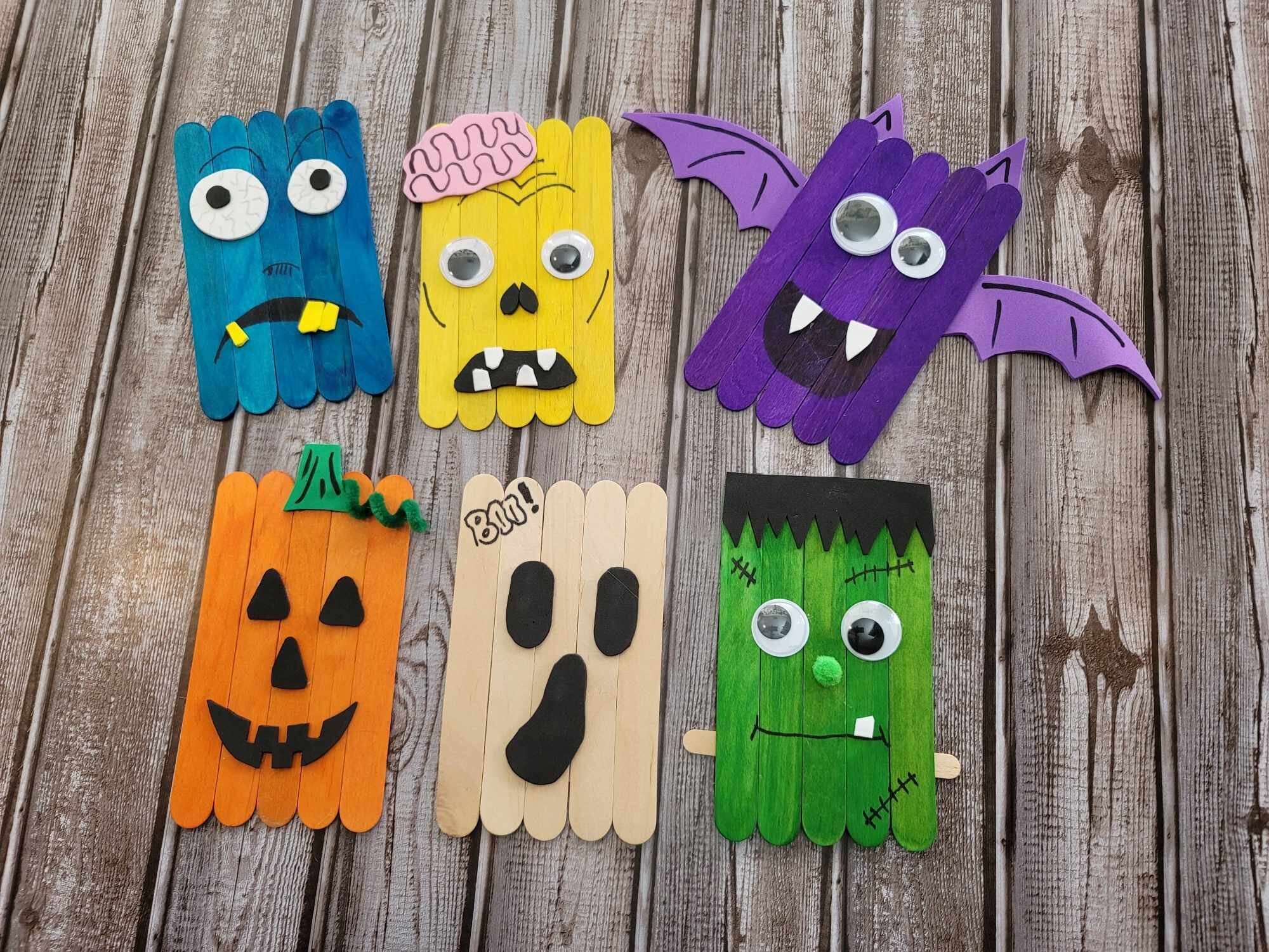 Halloween Monster Craft Kit - Etsy