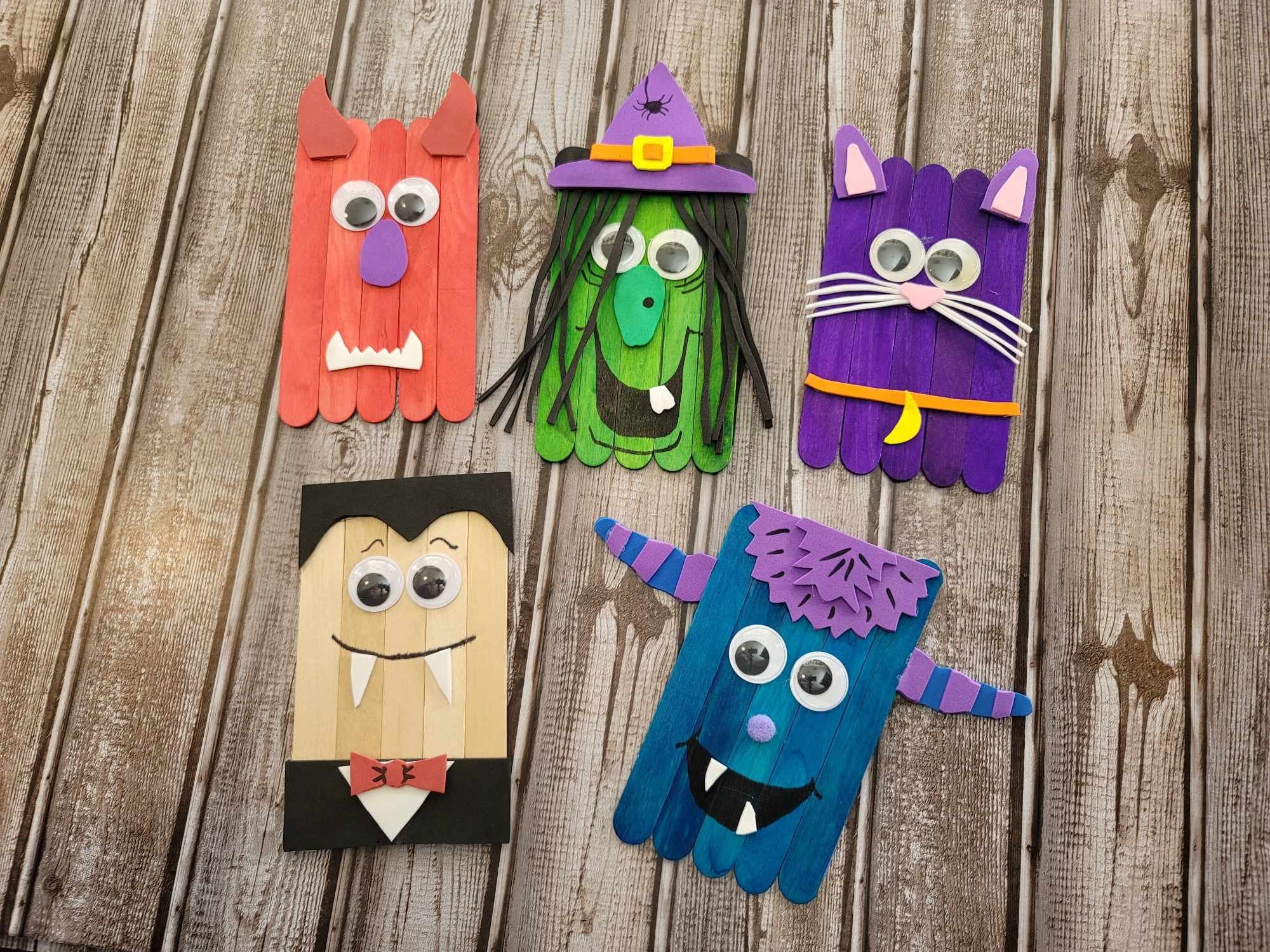 Halloween Monster Craft Kit - Etsy