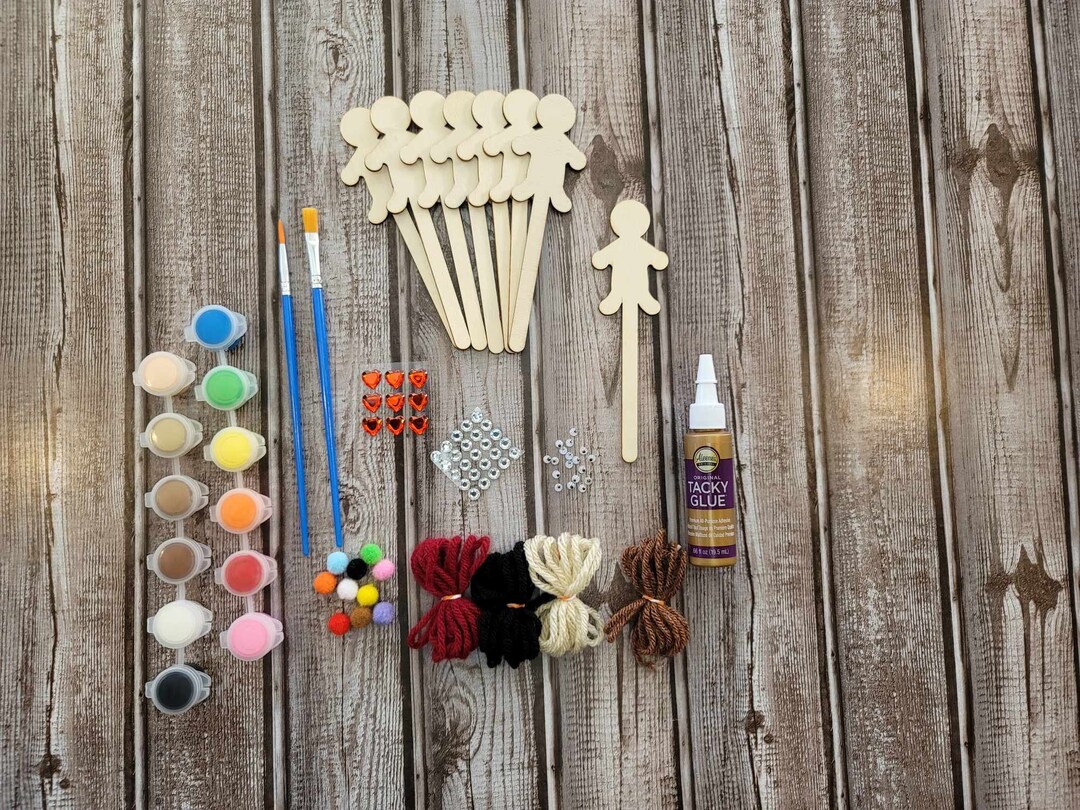 DIY Small People Puppets Kit - Etsy