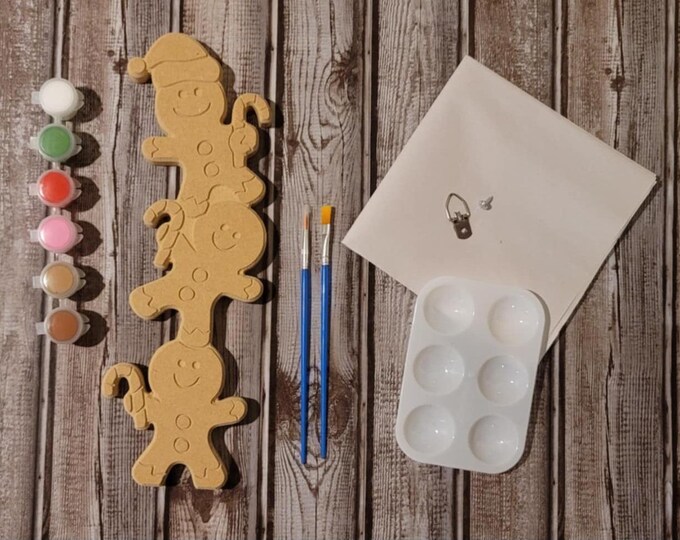 Stacked Gingerbread Men - Etsy