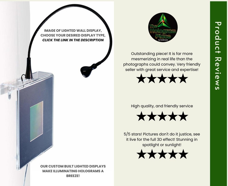 3D Cubes Hologram Picture (FRAMED), Collectible Embossed Type Film ...