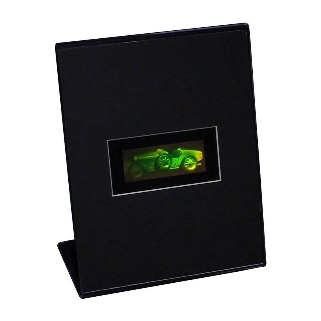 3D Bugatti Car 2 Channel Hologram Picture (DESK STAND), Collectible ...