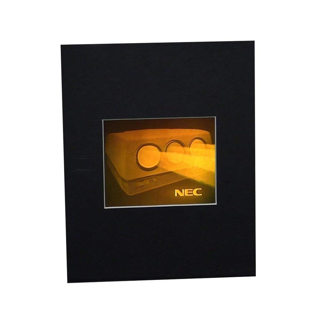 NEC 3D Projector Hologram, Polaroid Photopolymer Film, Matted 8x10 - Etsy