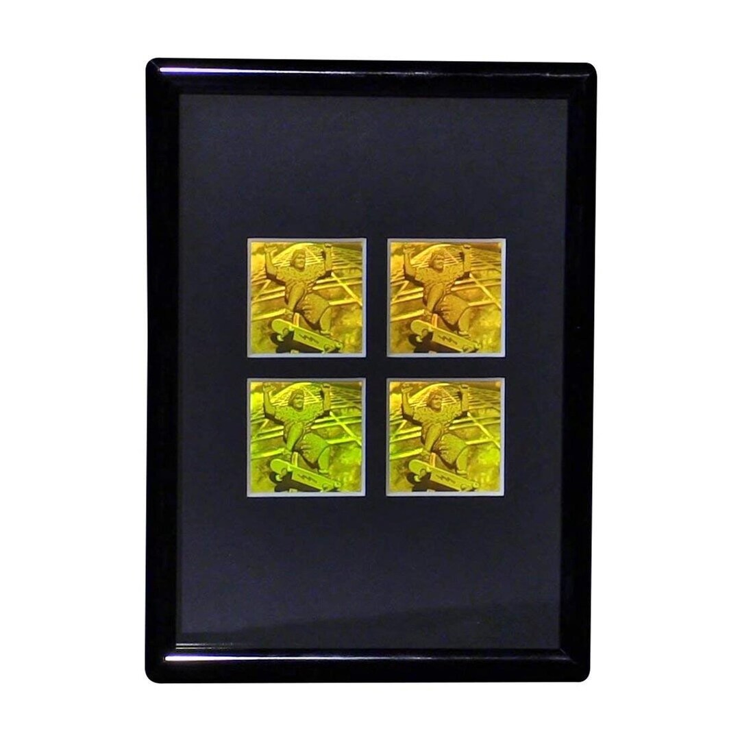 3D Skateboarder 4-up Hologram Picture (FRAMED), Collectible ...