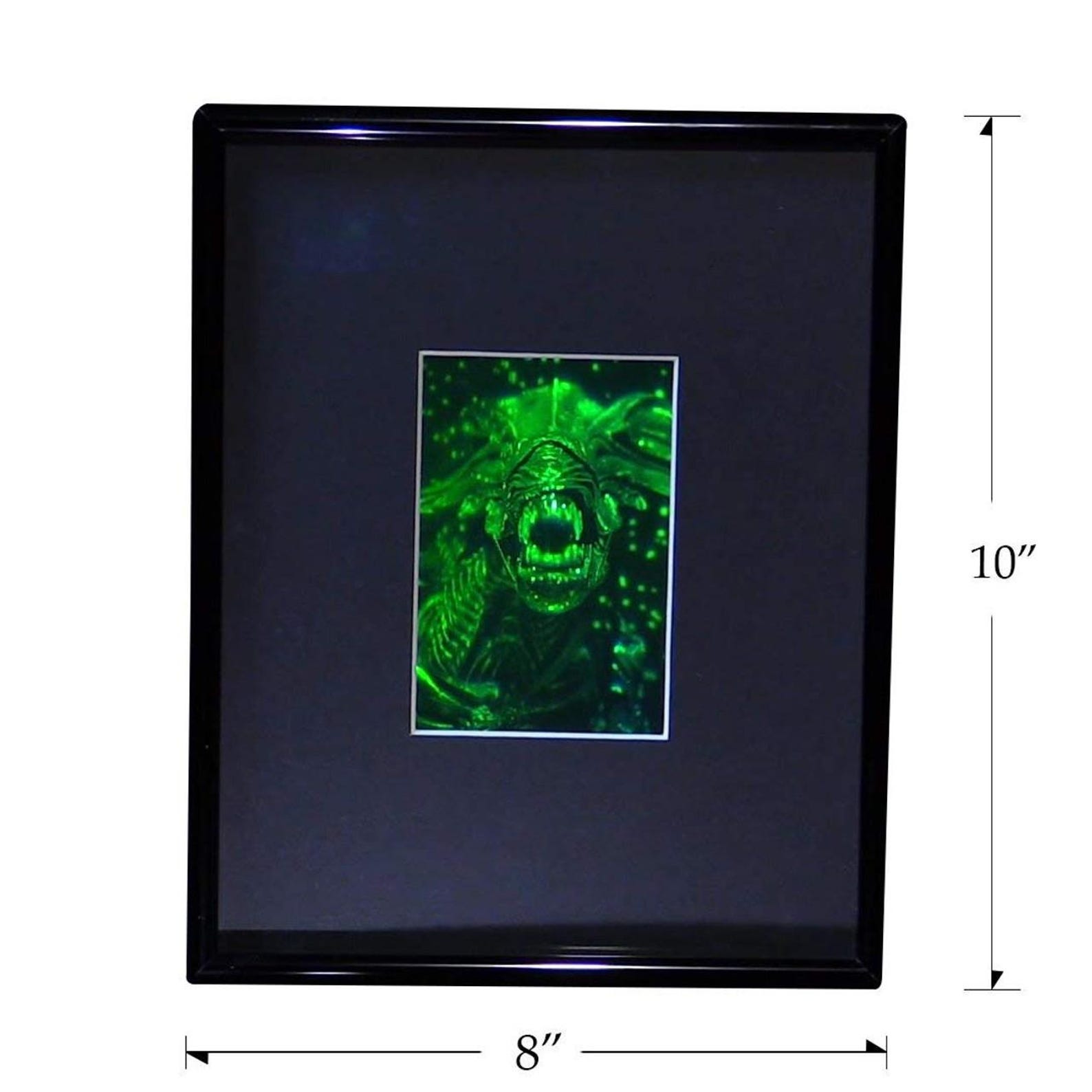 Framed 3D Alien Queen Hologram Art (FRAMED), Collectible Photopolymer ...