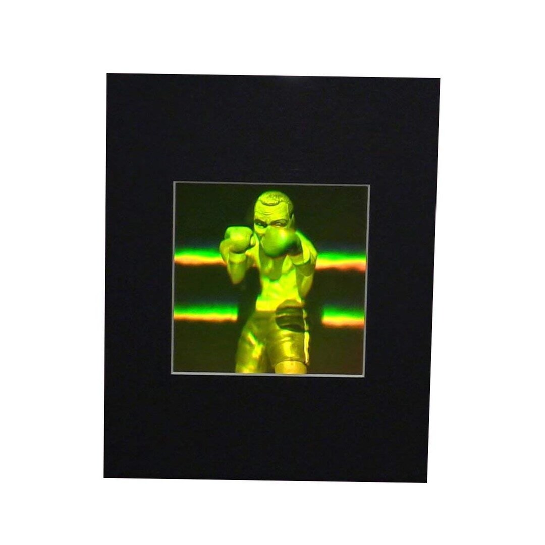3D Boxer Multi-channel Hologram Picture (MATTED), Collectible ...