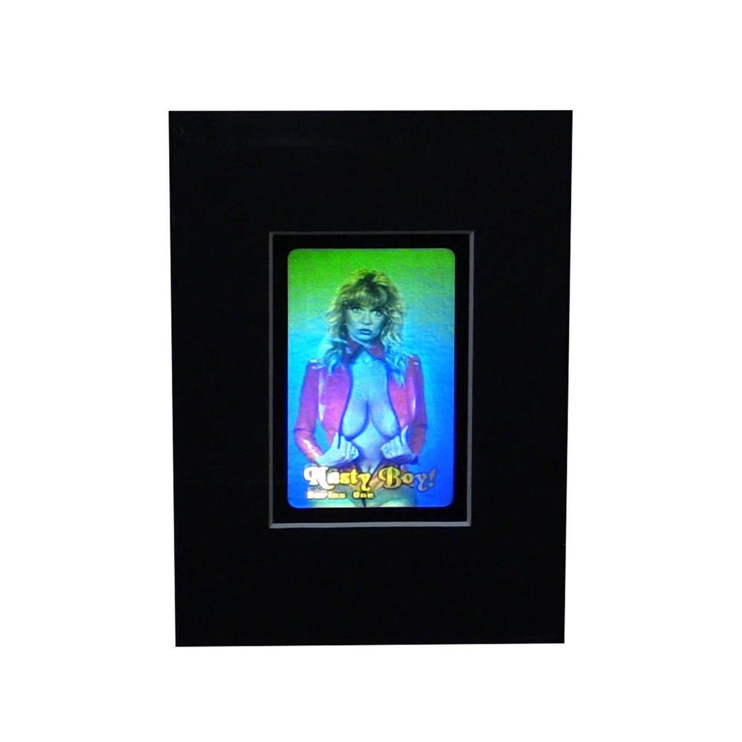 3D Holobabe Stereogram (MATTED), Collectible EMBOSSED Type Film, 3D ...