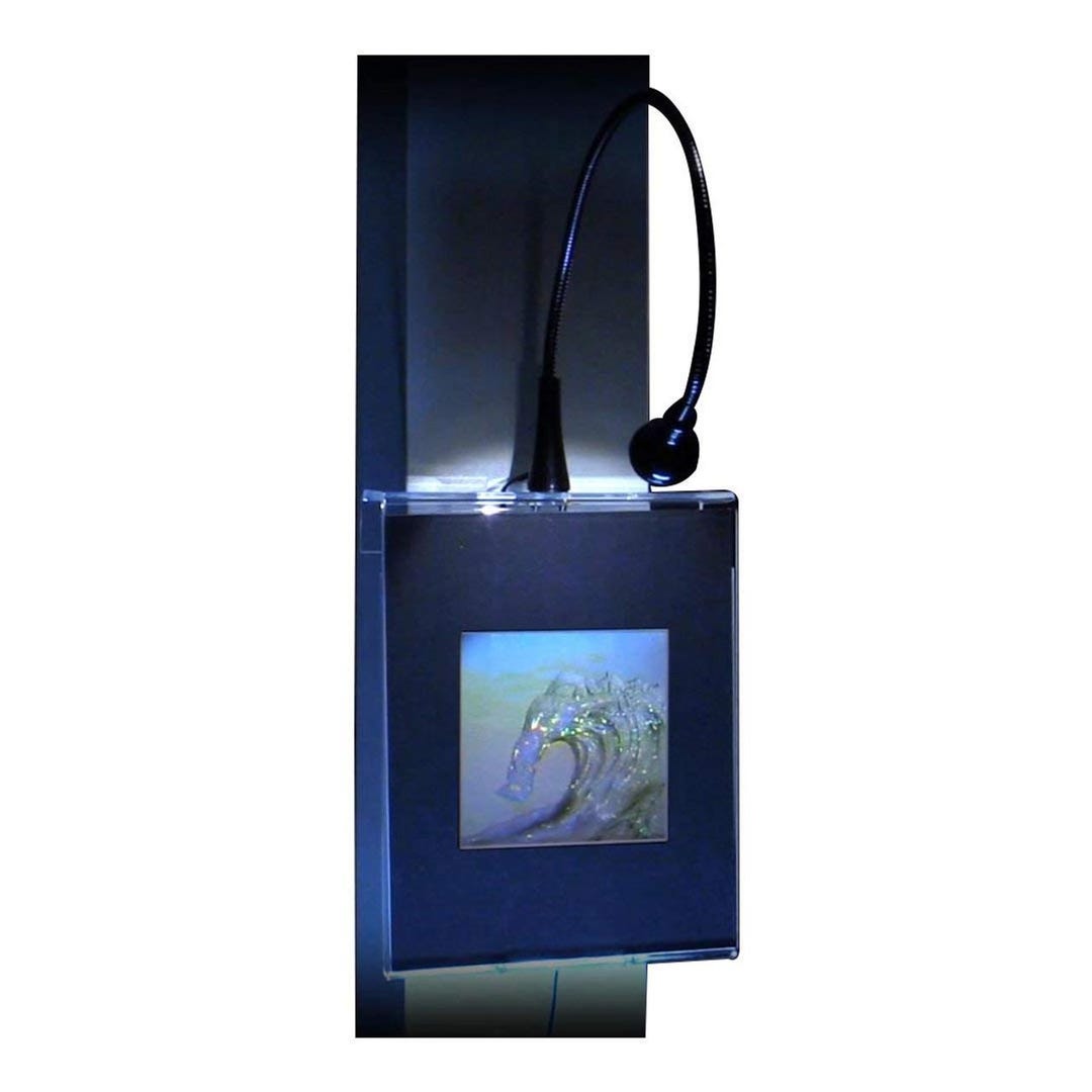 3D Wave Hologram Picture (LIGHTED WALL DISPLAY), Collectible Embossed ...