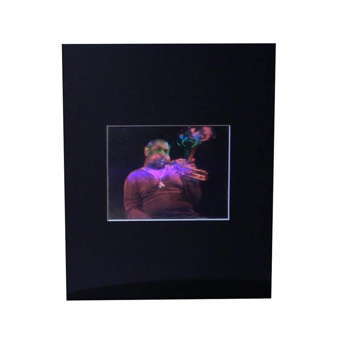 3D Dizzy Gillespie (small) Stereogram Hologram Picture (MATTED ...