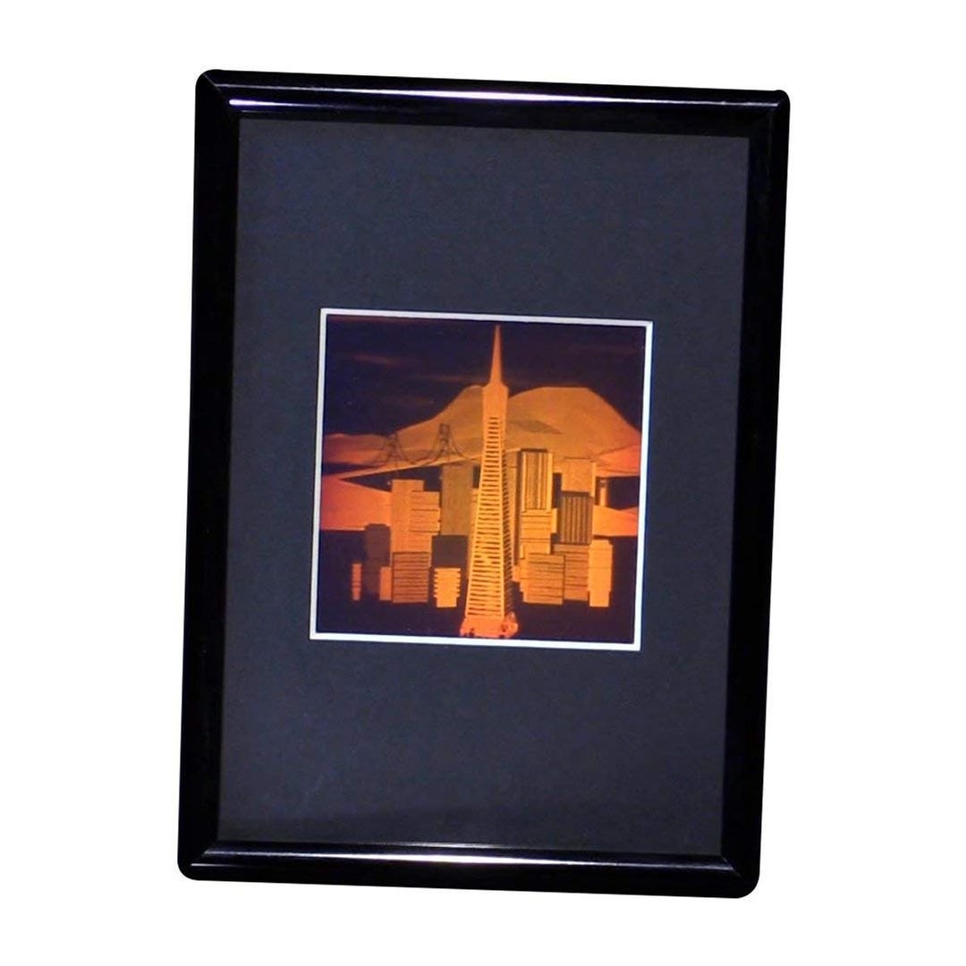 3D San Francisco Skyline Hologram Picture (FRAMED), Collectible ...
